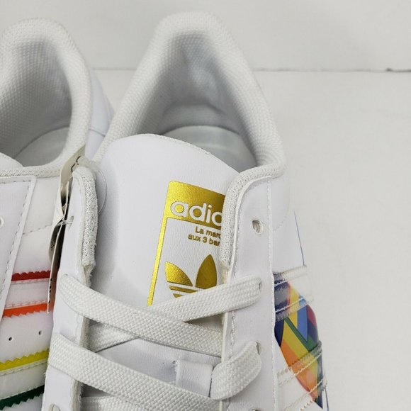 adidas | Shoes | Adidas Original Superstar Pride Leather Shoes Men ...